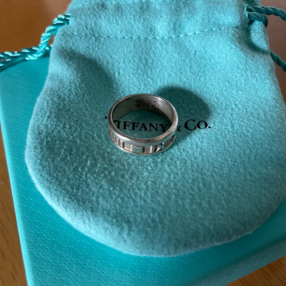 Tiffany & Co. | Jewelry | Tiffany Co Roman Numerals Ring | Poshmark